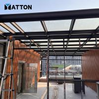 China Modern Outdoor Terrace Room Waterproof Sunroom Aluminum Alloy Frame Eco-Friendly Wholesale Sunroom Movable Sunroom for sale