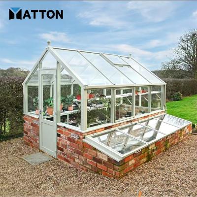 China Aluminum Frame Sunroom Garden Buildings for Balcony & Outdoor Use Modern Design Customizable Movable Sunroom Folding Sunroom for sale