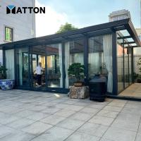 China Modern House Aluminium Outdoor Greenhouses Movable Sunroom Aluminum Alloy Frame Stylish and Durable Design Outdoor Use for sale