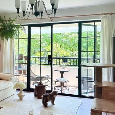 China French Style Aluminum Alloy Door Aluminum Door and Window Material for House With Professional Technical Support for sale