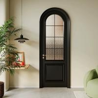 China Aluminum French Double Door Aluminum Door and Window Material  Modern Design Thermal Break Aluminum Exterior French Doors for sale