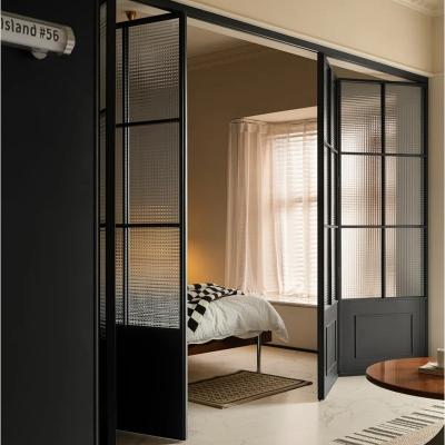 China Aluminum windows and Door Fabrication Machinery French Doors Residential Bedroom Living Room Easy Install for sale