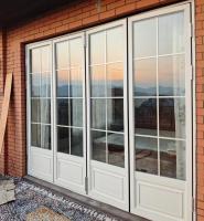 China Thermal Break Aluminum Alloy Waterproof French Doors More Than 5 Years Warranty Apartment School Courtyard Warehouse for sale