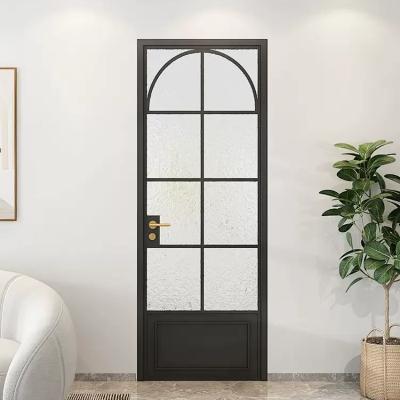 China Hurricane Impact Anti-theft Waterproof Aluminum French Doors for Courtyard Villa Apartment with 5-Year Warranty for sale
