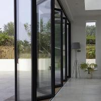 China YATTON Modern Aluminum Folding Door with Double-layer Insulated Tempered Glass Windproof 5+ Year Warranty for Indoor Use for sale
