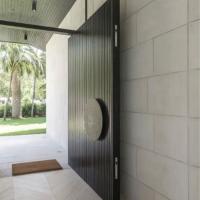 China Modern Luxury Aluminum Door and Window Material Pivot Door Heavy Sliding Door for Villa & Apartment Custom Entry Door for sale