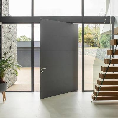 China Customize Modern Anti-theft Pivot Door Aluminum Entry Doors Aluminum windows and Door Fabrication Machinery for Villa for sale