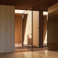 China Customized Luxury Modern Waterproof Aluminum Pivot Door and Window System for Villa and Apartment Entry Front for sale