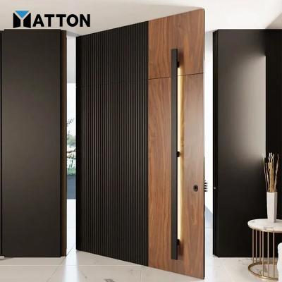 China High Quality Factory Direct Interior Modern Apartment Bedroom Anti-Theft Pivot Door New Arrival for sale