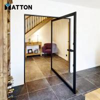 China Custom Design Aluminum Pivot Door, Available in Various Colors & Sizes, Perfect for Contemporary Architecture for sale