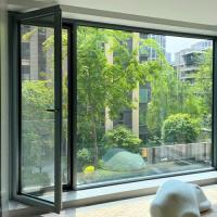 China Modern Aluminum Casement Doors and Windows for Kitchen Use Waterproof Feature Home & Residential for sale