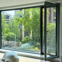 China Hot Sale Aluminum Doors Heat Insulation Casement Door Aluminum Door and Window Material for House Wholesales for sale