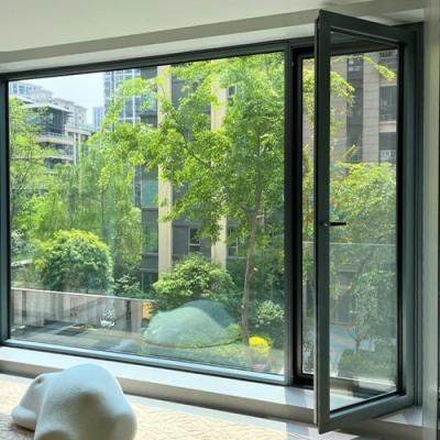 China Hot Sale Aluminum Doors Heat Insulation Casement Door Aluminum Door and Window Material for House Wholesales for sale