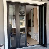 China High Quality Modern Design Waterproof Aluminum Casement Door Aluminium Window Making Materials Easy Installation for Workshop for sale