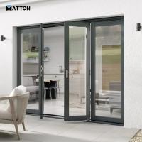 China High Quality Modern Aluminum Anti-theft Waterproof Windproof Thermal Break Soundproof Casement Glass Door for Kitchen & School for sale