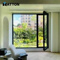 China High Performance Modern Aluminum Casement Door for Home & Kitchen Use with Stable Operation and Promotional Price for sale