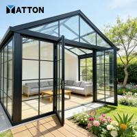 China Modern Hurricane Proof Waterproof Pane Aluminum Alloy Casement Door Heat Insulation Anti Theft Features Customizable Sizes for sale