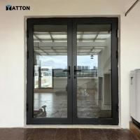 China Customized Modern Waterproof Aluminum Alloy Door  Casement Door for Exterior Entry Hotel & Mall Use for sale