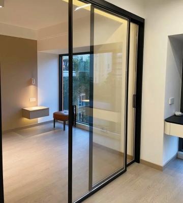 China Customized Heavy Sliding Door Aluminium Window Making Materials Aluminum Construction Thermal Energy-Saving 5-Year Warranty for sale