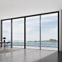 China Soundproof Aluminum Frame Doors  Aluminum Heavy Sliding Door Aluminium Window Making Materials for Residential Building for sale