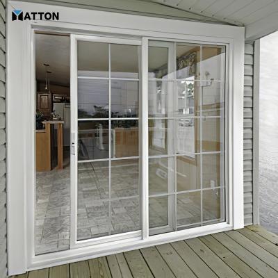 China Custom Size Modern Aluminum Alloy Sliding Door with Thermal Insulation for Commercial & Residential Use Including Bathroom for sale