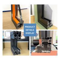 China Interior Modern Sliding Door Stable Structure Easy Operation Windproof Waterproof Thermal Insulation Aluminum Material Long for sale
