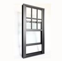 China Aluminum Vertical Sliding Double Hung Windows Modern Design Waterproof Windproof Anti-Corrosion Stainless Steel Total Project for sale