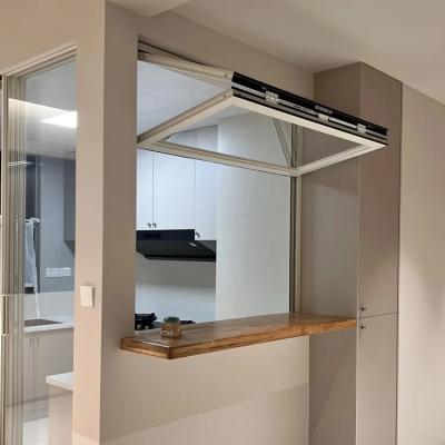 China Professional Modern Aluminum Alloy Soundproof Heat Insulation Folding Window Stainless Steel Screen for Kitchen Window/Door for sale