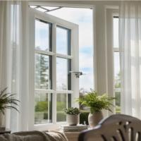 China Modern French Style Aluminum Alloy Window Bar with Stainless Steel Screen Soundproof & Windproof for Kitchen and Hotel Doors for sale
