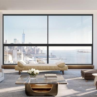 China Modern Stainless Steel Screen Mesh Aluminum Frame Sliding Windows Aluminum bar for Window and Door for Kitchen School for sale