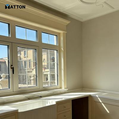China Factory Direct Sale Modern French Window  Soundproof Weatherproof Energy-Saving for Bedroom Kitchen for sale