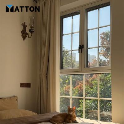 China Modern High Quality Aluminum Casement Window Suitable for Residential and Commercial Use for Wholesales for sale