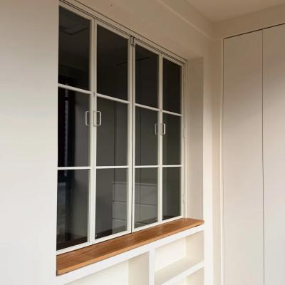 China Modern French Style Design Aluminum Alloy Window Bar with Stainless Steel Screen Soundproof Windproof for Hotel Villa Apartment for sale