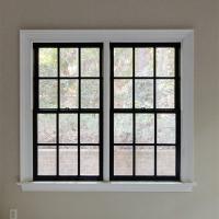 China French Style Apartment Villa Window Aluminum Alloy Frame Thermal Break Windows for sale