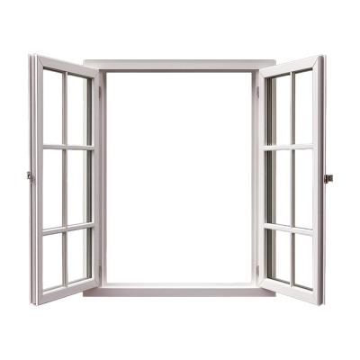 China Factory Direct Sale Aluminum Alloy French Windows Doors Stainless Steel Screen Soundproof Windproof Modern Design for Kitchen for sale