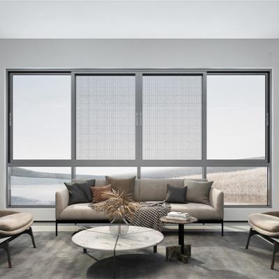 China New Thermally Aluminum Sliding Roof Window with Stainless Steel Screen Modern Design for Bedroom & School Use for sale
