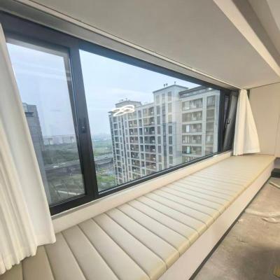 China Modern Aluminum Alloy Frame Casement Soundproof Windows and Doors with Double-layer Tempered Glass 5-Year Warranty for Bedroom for sale
