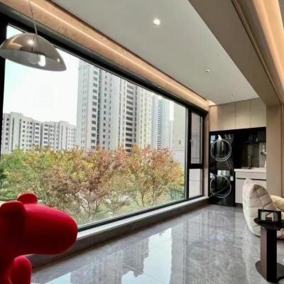 China Customized Aluminum Alloy Casement Windows Aluminum bar for Window and Door with Double-layer Tempered Glass for Bathroom for sale