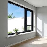 China Modern Resistant Aluminum Alloy Casement Window Doors windows Aluminium Accessories with Soundproof for Bathroom for sale