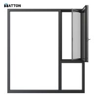 China Modern Aluminum Casement Windows Aluminium Material for windows and Double-layer Tempered Glass for Home for sale