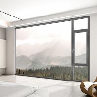 China Wholesale Modern Aluminum Casement Window Low Maintenance Corrosion Resistant Soundproof Double-layer Tempered Glass for Bedroom for sale
