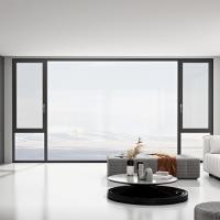China Durable Modern Aluminum Alloy Casement Window Soundproof Double-layer Tempered Glass Easy Installation for Bedroom Bathroom for sale