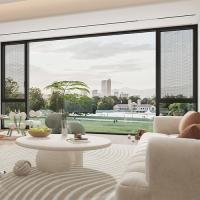 China Customizable Casement Window Aluminium windows and Doors Materials Double-layer Tempered Glass-Thermal Insulation Anti-Theft for sale