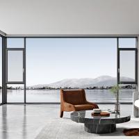 China High-Performance Aluminum Casement Window Aluminium Material for windows for Bathrooms for sale