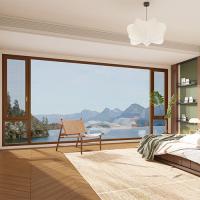 China High-Performance Aluminum Casement Window Aluminium Material for windows for Bathrooms for sale