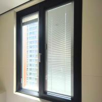 China Good Quality Aluminum Alloy Casement Window Doors Modern Design Double-layer Tempered Glass 5+ Year Warranty for Living Room for sale