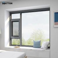 China Thermal Break Aluminum Alloy Modern Insulated Casement Window Double-layer Glass for Bedroom Doors windows Aluminium Accessories for sale