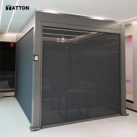 China Luxury Modern Outdoor Backyard Patio Shade Canopy Pavilion Waterproof Opening Roof Pergola Aluminum Outdoor Garden Gazebo for sale