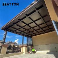 China Custom Outdoor Furniture Garden Aluminum Alloy Pavilion Easily Assembled Waterproof Modern Eco-Friendly for sale