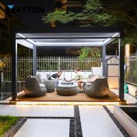 China Hot Sale Aluminum Alloy Awning Garden Canopy Waterproof Gazebo Outdoor Kits Durable Rust-proof Wind Resistant Low Maintenance for sale